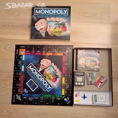Hra MONOPOLY (extra bankovnictví) - Frýdek-Místek - Bazar - Sbazar.cz