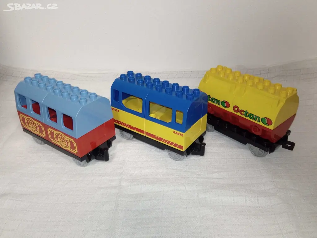 Lego Duplo Sada vagonku - Štramberk - Bazar - Sbazar.cz