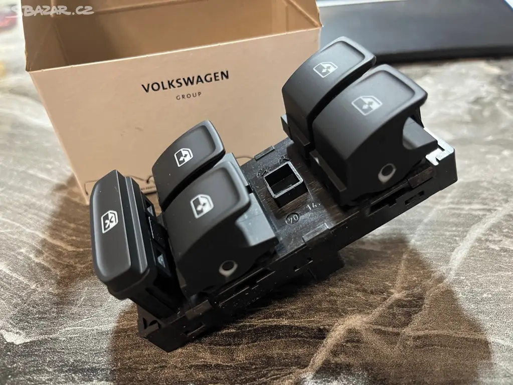 Spínač ovládání oken Škoda Kodiaq 5G0959857DWHS - Mnichov - Bazar ...