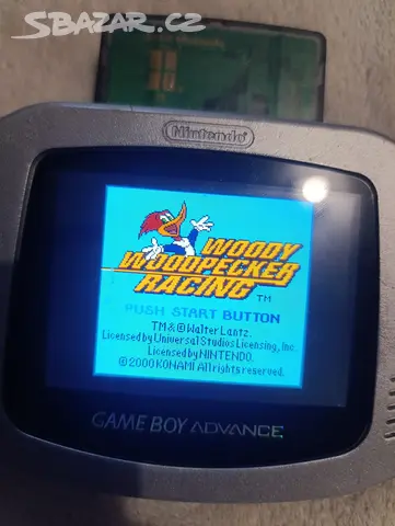 Nintendo Gameboy Color Woody Woodpecker racing - Praha - Bazar - Sbazar.cz