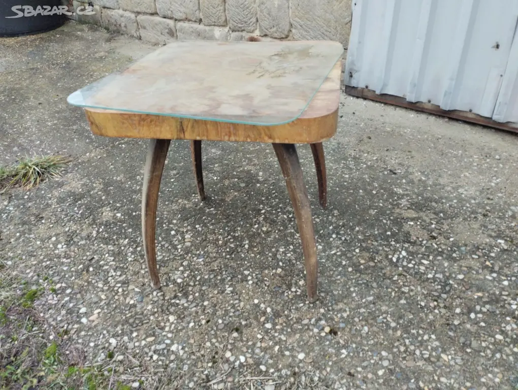 Stolek PAVOUK Halabala - Praha, Prosek - Bazar - Sbazar.cz