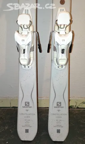 Lyže SALOMON Luan white 137cm - NOVÉ - Dušejov - Bazar - Sbazar.cz