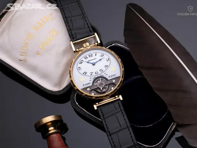 Jedinečné starožítné 8-denní hodinky HEBDOMAS 1900 - Liberec - Bazar ...