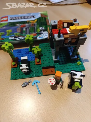 Lego - Minecraft : pandí školka - Plzeň - Bazar - Sbazar.cz