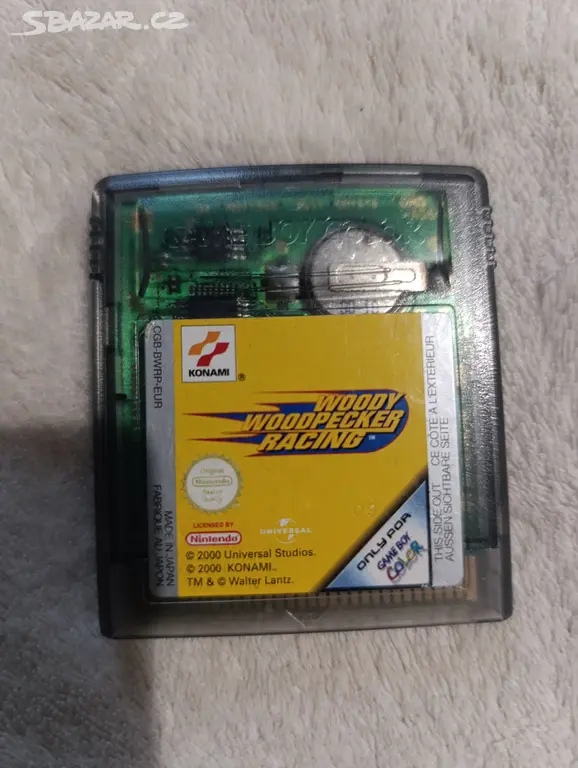 Nintendo Gameboy Color Woody Woodpecker racing - Praha - Bazar - Sbazar.cz
