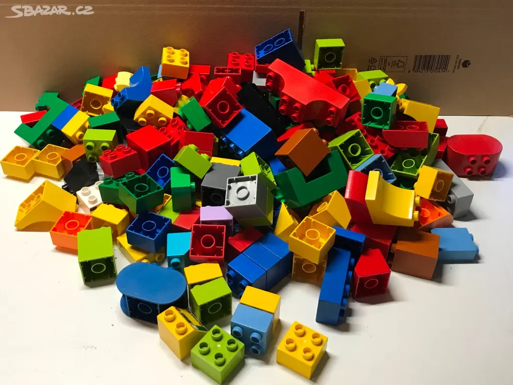 Lego Duplo Stavebni kostky - 1 kilo - Štramberk - Bazar - Sbazar.cz