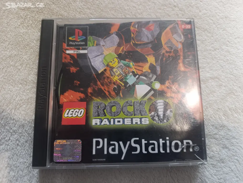 PS1 PSX PlayStation 1 Lego Rock Raiders - Praha - Bazar - Sbazar.cz