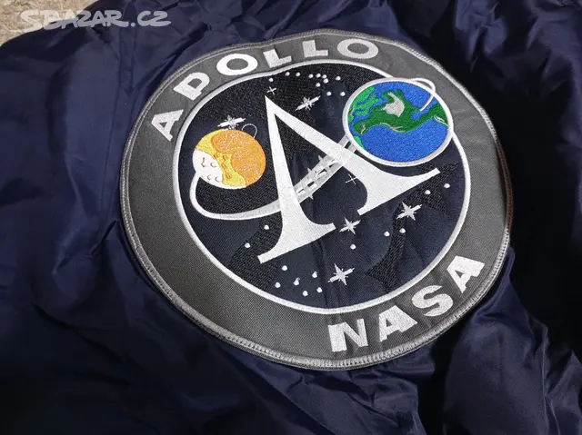 NOVÝ bomber NASA Apollo II modrá - L/XL - Holešov - Bazar - Sbazar.cz
