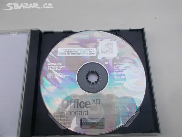 instalační CD Microsoft Office 97, XP, XP Standard - Zlín - Bazar ...