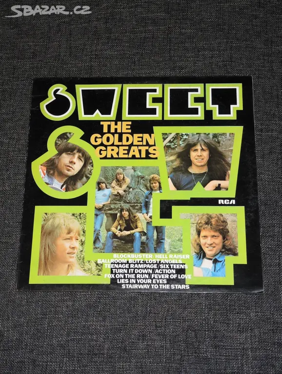 LP The Sweet - The Golden Greats (1977). - Most - Bazar - Sbazar.cz