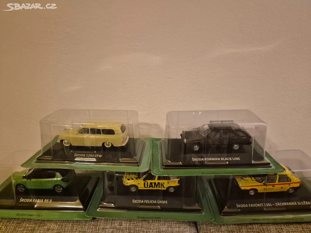 Modely Škoda 1:43 - Plzeň - Bazar - Sbazar.cz