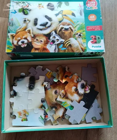 3D puzzle 48 dílků od 6+ zn. Play Tive Junior - Brno - Bazar - Sbazar.cz