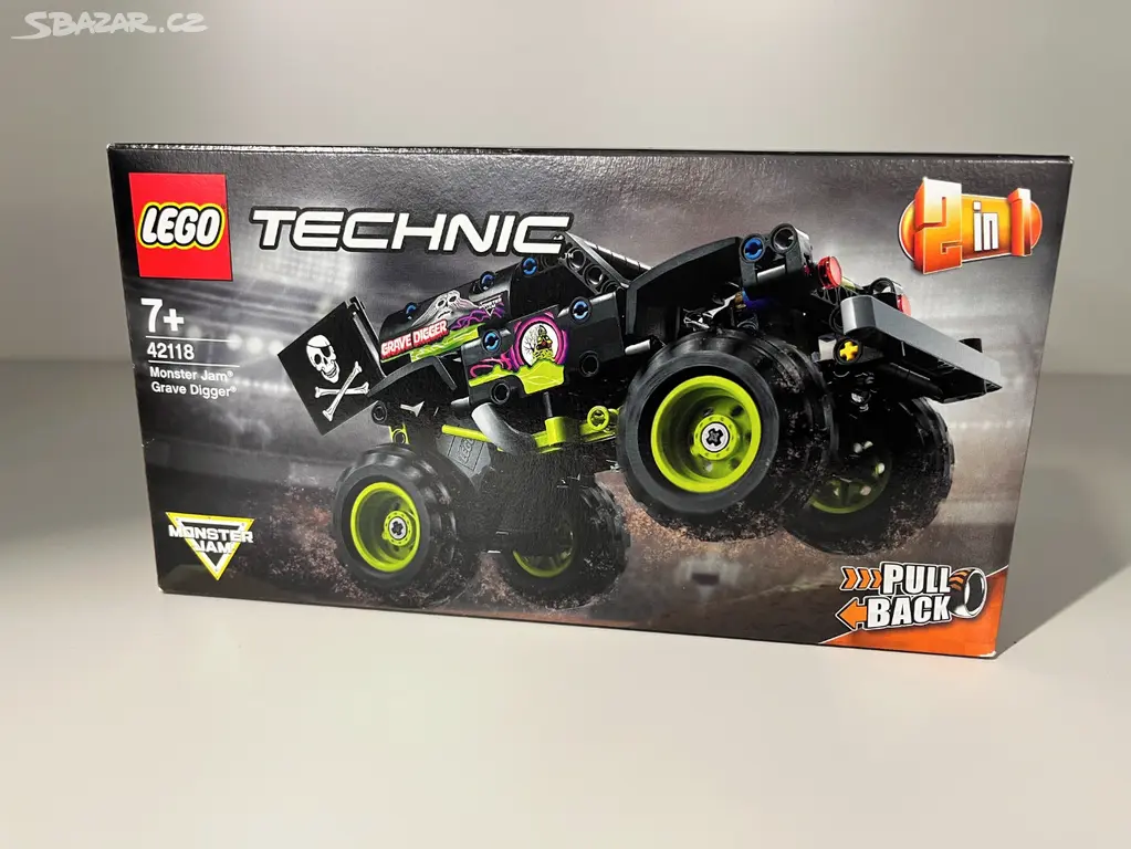LEGO Technic 42118 Monster Jam Grave Digger - Praha 5 - Bazar - Sbazar.cz