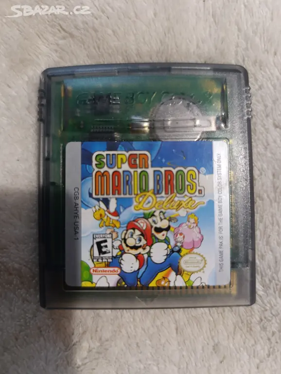 Nintendo Gameboy Color Super Mario Bros Deluxe - Praha - Bazar - Sbazar.cz