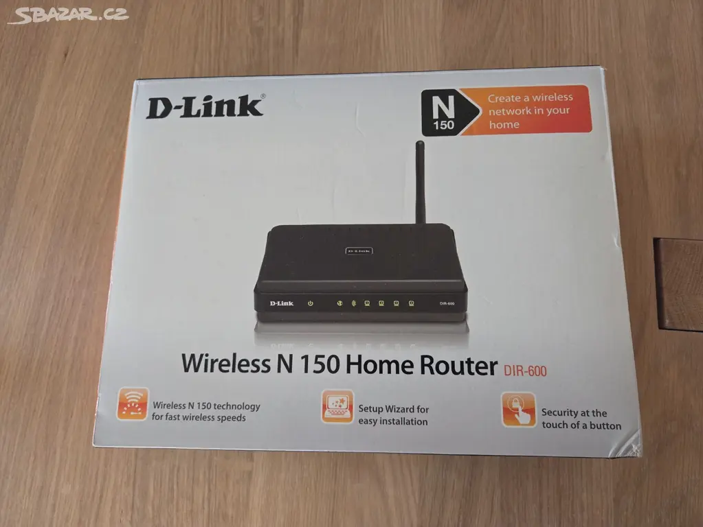 WiFi router D-Link N150 Home Router DIR-600 - Brno, Veveří - Bazar ...