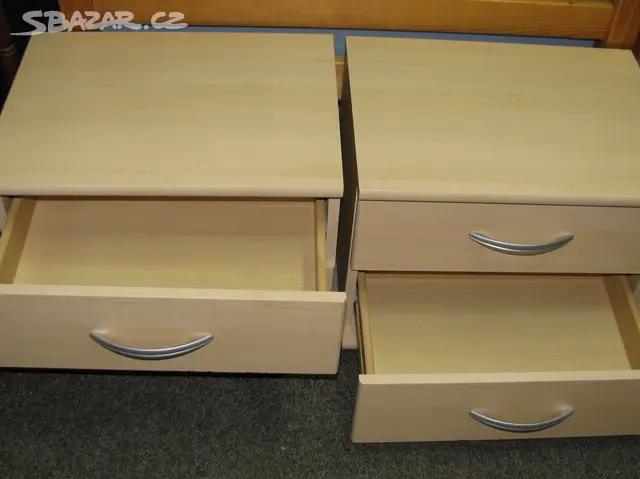 2 noční stolky - Srby, Polžice - Bazar - Sbazar.cz