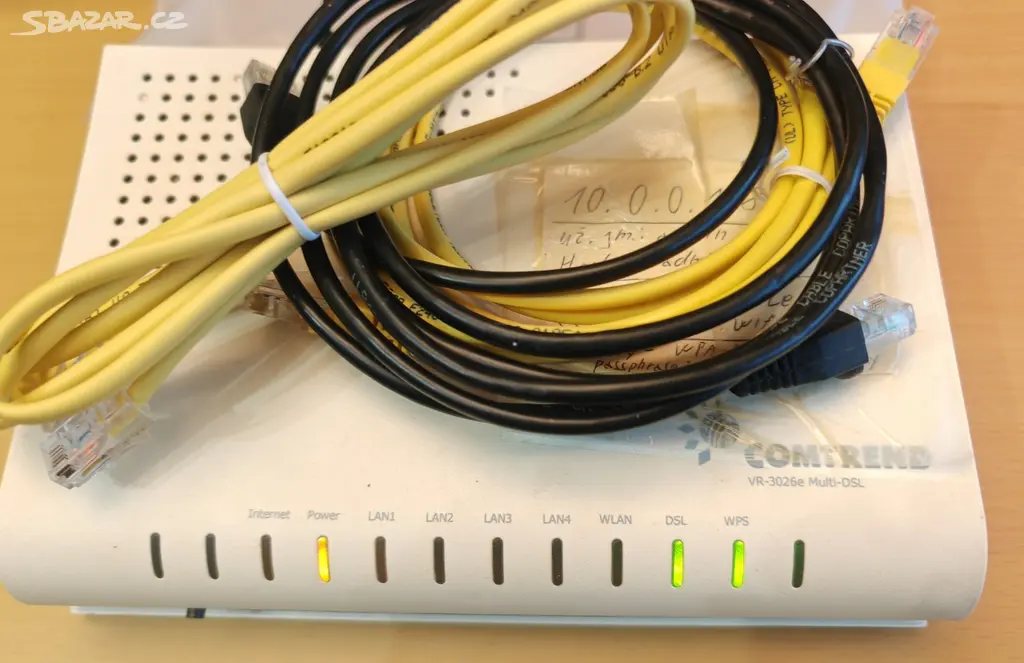 Modem / router Comtrend VR-3026e - Praha 9 - Bazar - Sbazar.cz