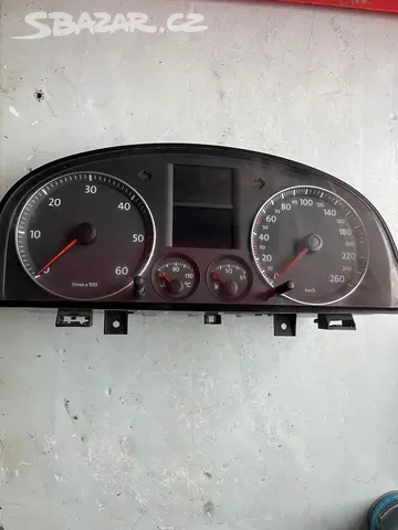 Budíky VW 1T0920860A - Slaný - Bazar - Sbazar.cz