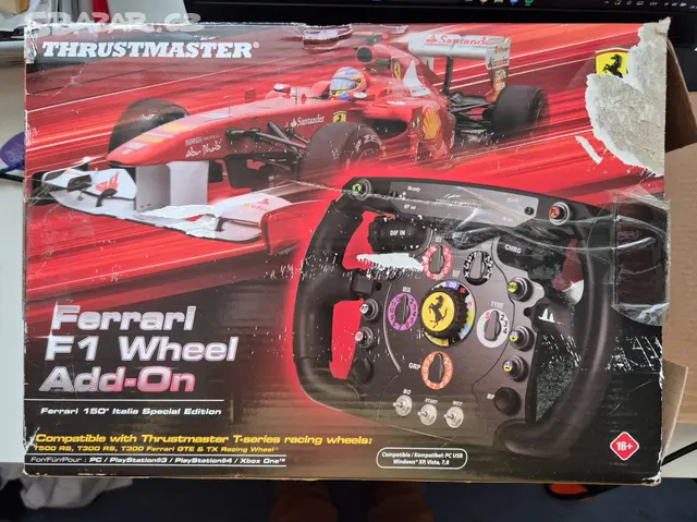 Thrustmaster Ferrari F1 Add-on - Pozořice - Bazar - Sbazar.cz