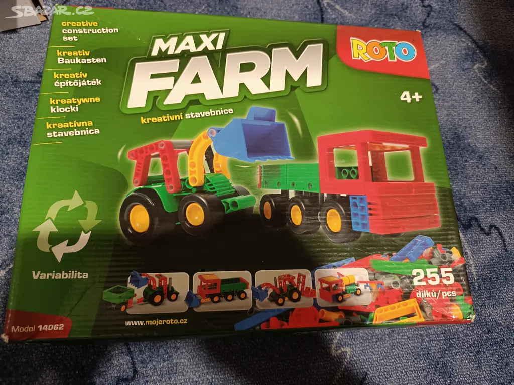 Maxi FARM stavebnice ROTO (255 dílků) - Ivančice - Bazar - Sbazar.cz