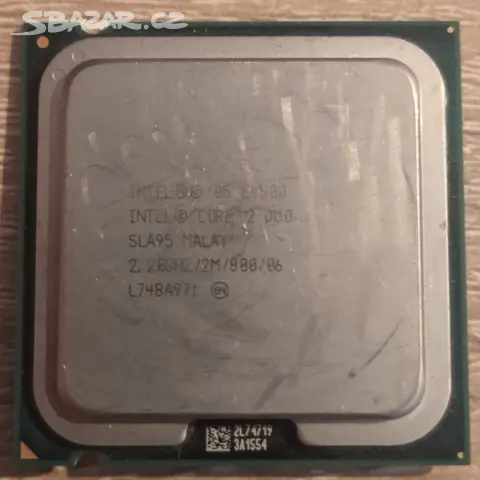 Intel Core 2 duo - Velká Bíteš, Holubí Zhoř - Bazar - Sbazar.cz