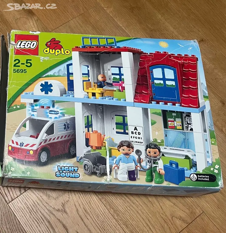 LEGO DUPLO 5695 Nemocnice / Lékařská klinika: - Praha 10 - Bazar ...