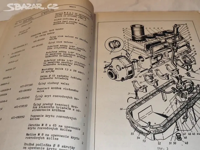 Volha - VOLGA - katalog náhradních dílů - Oldřichovice - Bazar - Sbazar.cz