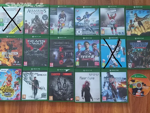 Prodám hry pro XBOX ONE - Praha - Bazar - Sbazar.cz