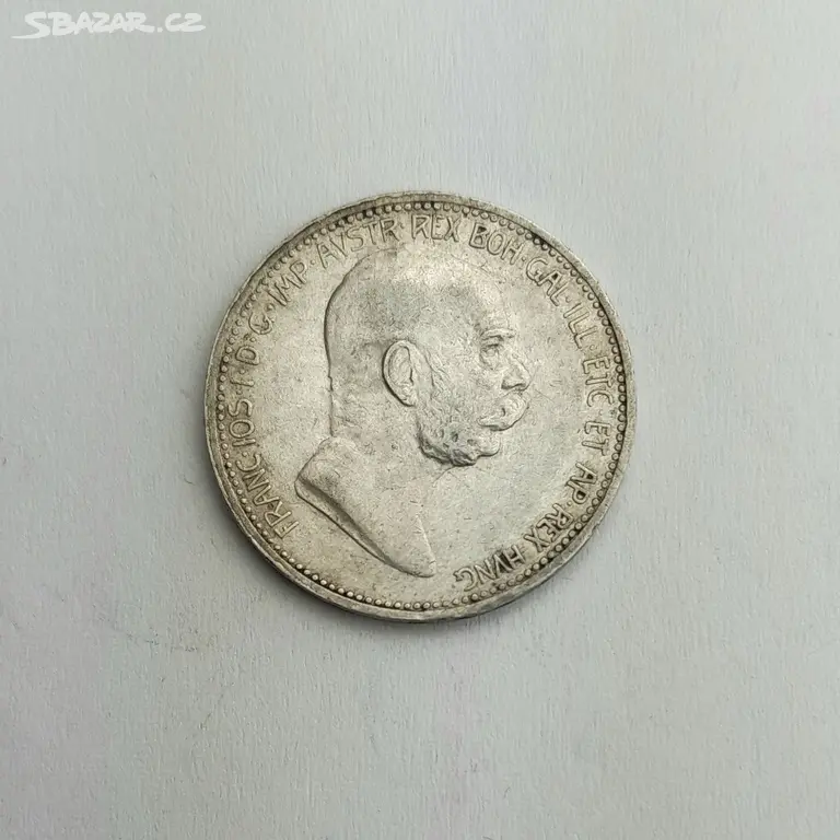 1 Koruna FJI 1908 jubilejní - Most - Bazar - Sbazar.cz