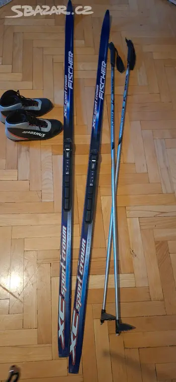 Kompletní běžecký set Fischer XC (185 cm) boty 40 - Plzeň, Východní ...