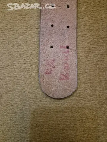 vojenský opasek ČSLA - Říčany - Bazar - Sbazar.cz