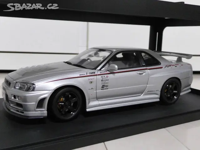 Model AUTOart Nissan Skyline R34 GTR NISMO 1/18 - České Budějovice ...
