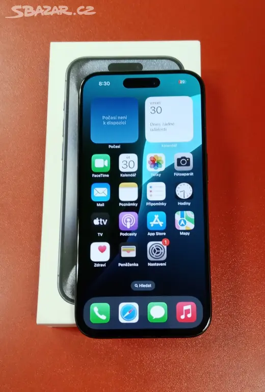 Apple iPhone 15 Pro 128GB - stav A - Praha, Nové Město - Bazar - Sbazar.cz