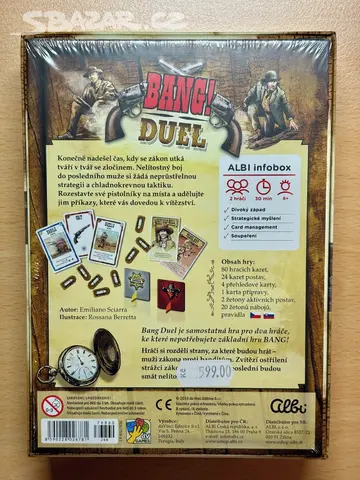 Hra Bang! Duel - Zlín - Bazar - Sbazar.cz