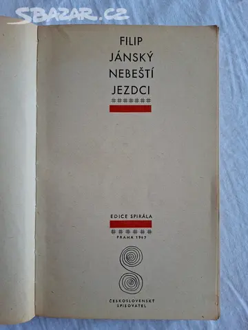 Nebeští jezdci - Filip Jánský - Praha - Bazar - Sbazar.cz