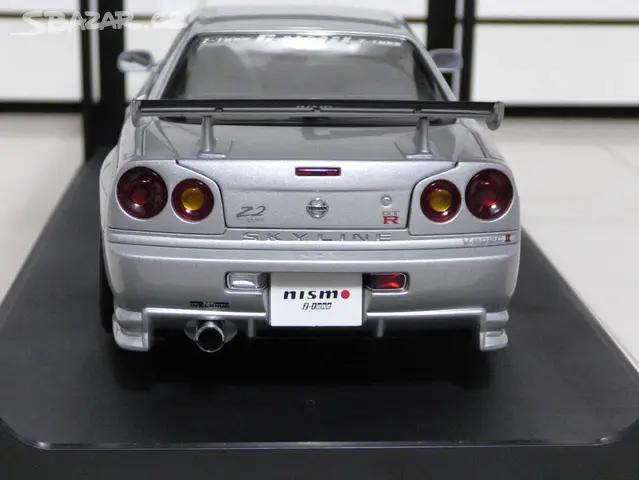 Model AUTOart Nissan Skyline R34 GTR NISMO 1/18 - České Budějovice ...