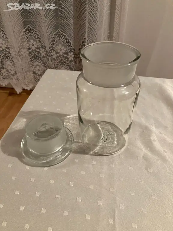 Skleněné dózy s víkem sada 3 ks 0,5 l) +1 zdarma - Praha - Bazar ...