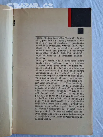 Nebeští jezdci - Filip Jánský - Praha - Bazar - Sbazar.cz