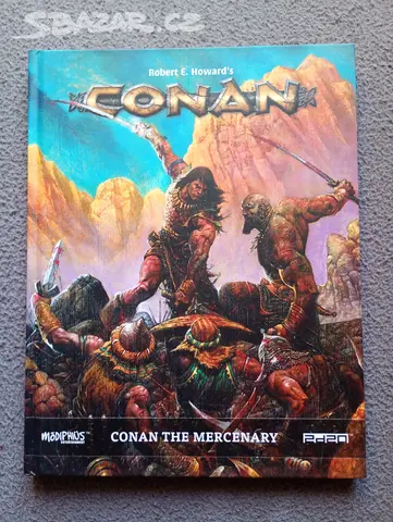 Conan the Mercenary Modiphius 2d20 - Praha - Bazar - Sbazar.cz