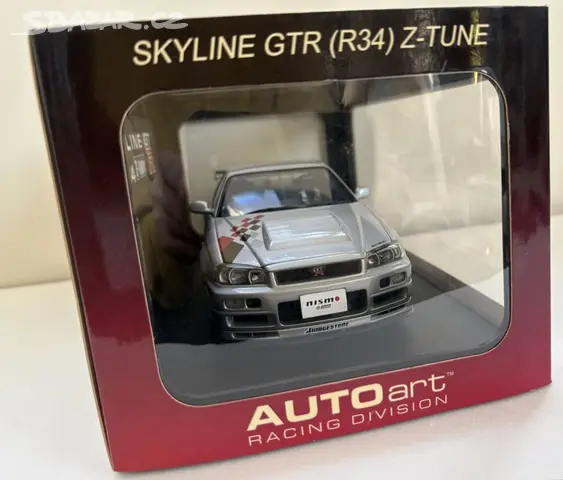 Model AUTOart Nissan Skyline R34 GTR NISMO 1/18 - České Budějovice ...