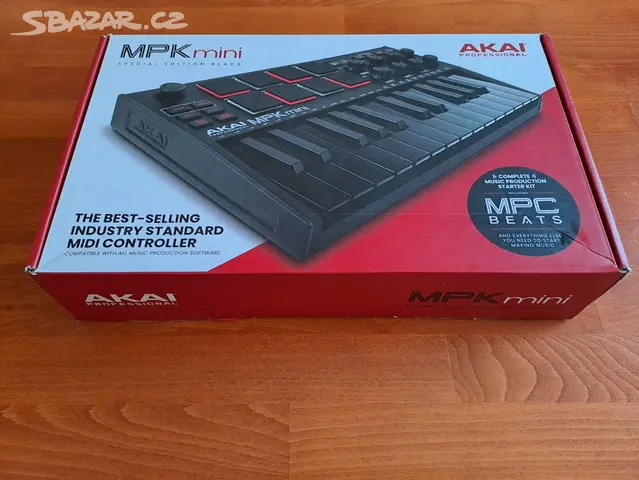 Akai MPK Mini MK3 MIDI keyboard - Karlovy Vary, Sedlec - Bazar - Sbazar.cz
