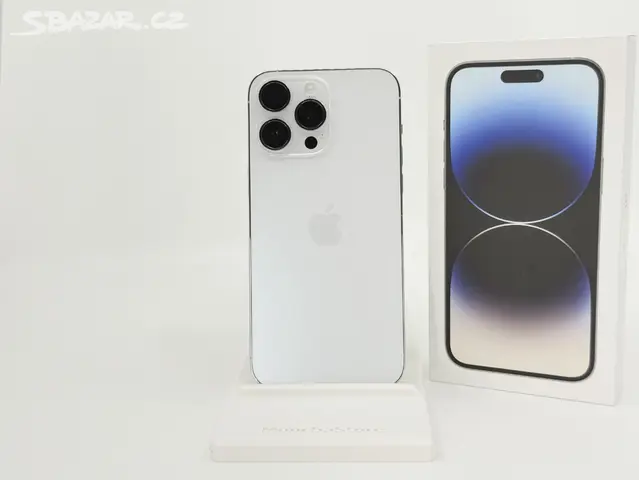 iPhone 14 Pro Max 128GB Silver, baterie 87%, DPH - Praha 4 - Bazar ...