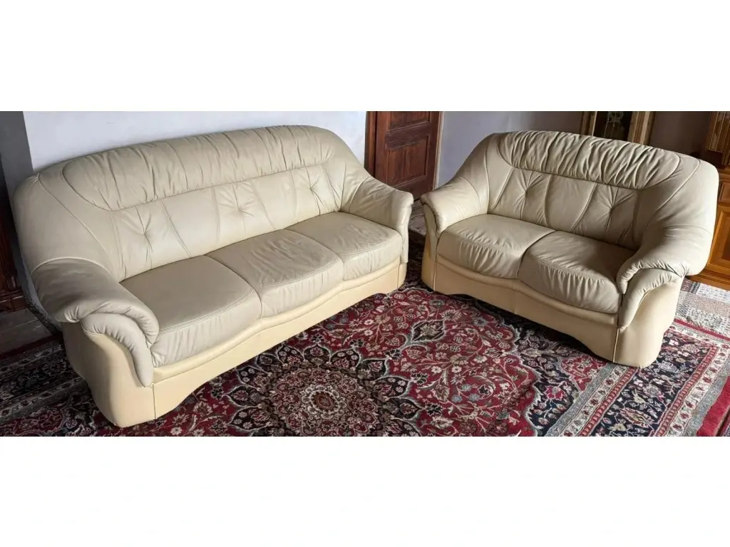 Luxusní kožená sedací souprava 3+2, 3218 - Staré Smrkovice - Bazar ...