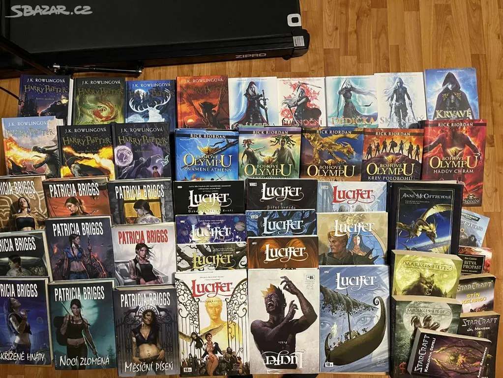 série Lucifer,Bohové Olympu,StarCraft,Ritus,Potter - Chrudim - Bazar ...