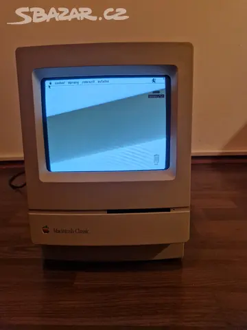 Apple Macintosh Classic (1990) plně funkční - Praha 4 - Bazar - Sbazar.cz