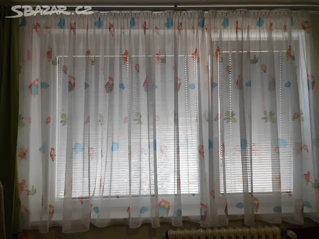 Dětská luxusní velká záclona - TOP stav - Brno-město - Bazar - Sbazar.cz