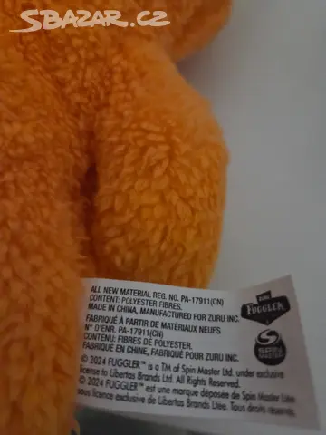 Nový originál plyšový Fuggler ošklivé monstrum - Lubná - Bazar - Sbazar.cz