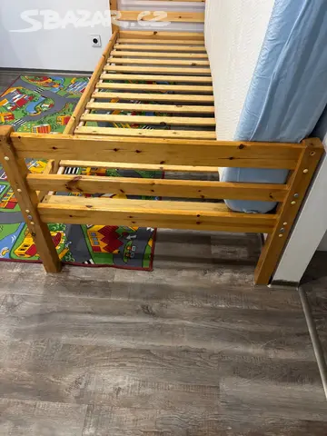 Prodám postel z masivu - Kyjov - Bazar - Sbazar.cz