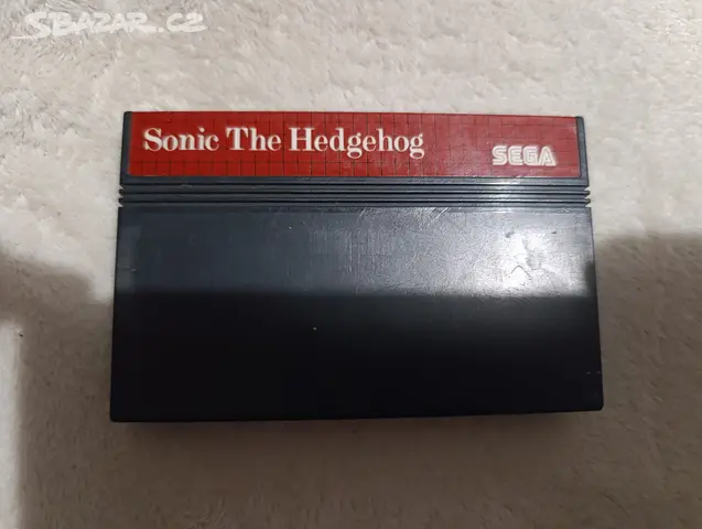 Sega Master System Sonic The Hedgehog - Praha - Bazar - Sbazar.cz