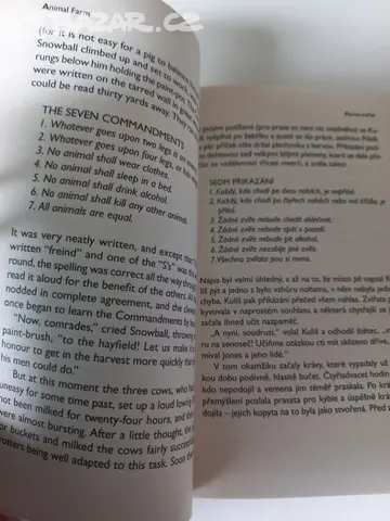 Farma zvířat / Animal Farm dvojjazyčně - Velemín - Bazar - Sbazar.cz